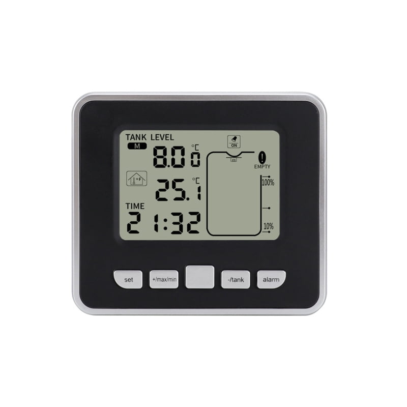 Buy DIYOO 100M Water Tank Level Meter Sensor Temperature Liquid Depth ...