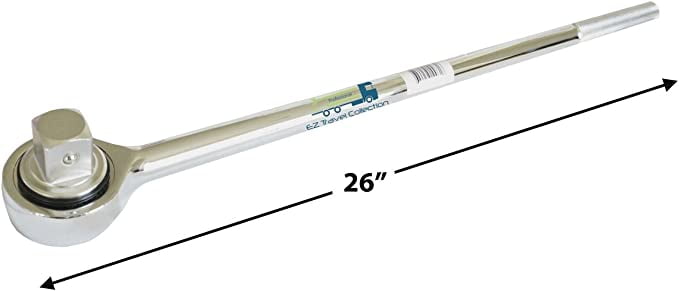 Oversized Ratchet Bar Wrench (1" Drive x 26" Handle Bar Length ...