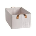 Closet Clothes Organizer with Handle,Fabric Storage Box with Steel ...
