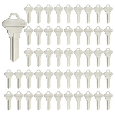 Best Key Blank, Type WH,Brass 1AP1WH1KS609KS800 - Walmart.com