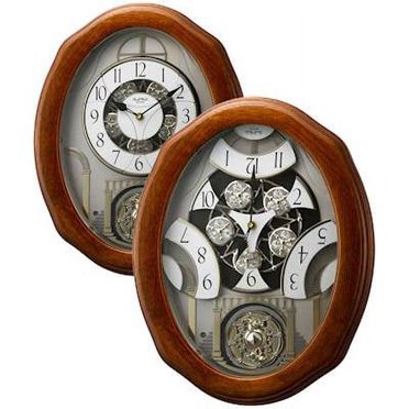 Rhythm Clocks "Peaceful Cosmos II" Magic Motion Clock - Walmart.com