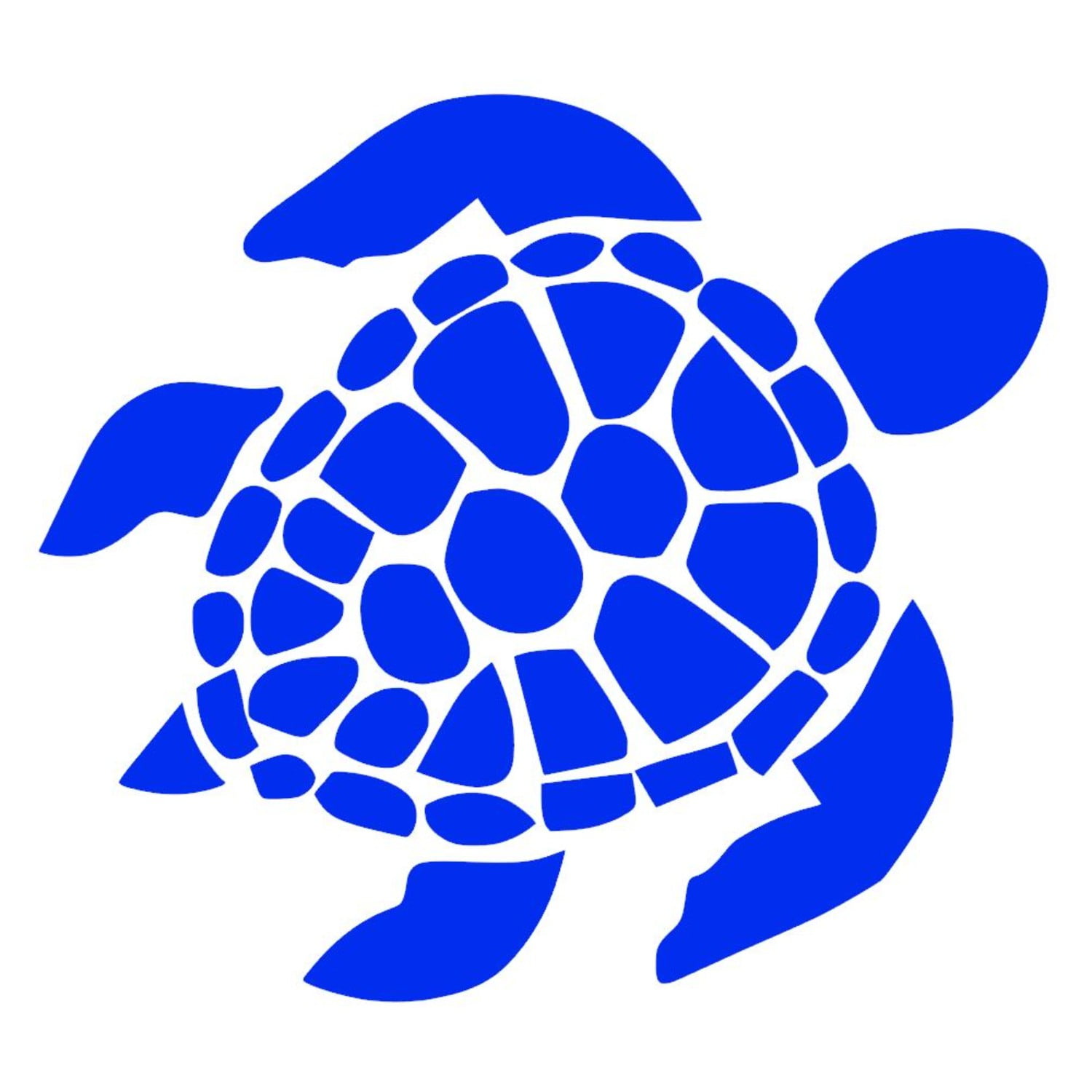 Sea Turtle Vinyl Transfer Decal Sticker for Laptop/Car/Truck/Window ...