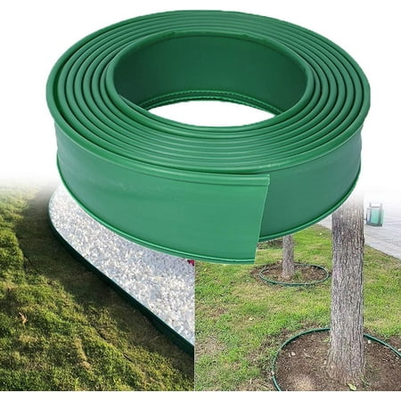 SICED Plastic Garden Edging Flexible Lawn Edging, Easy To Use, Easy To ...