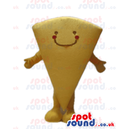 Smiling beige piece of cake - Mascots-Food mascot | Walmart Canada