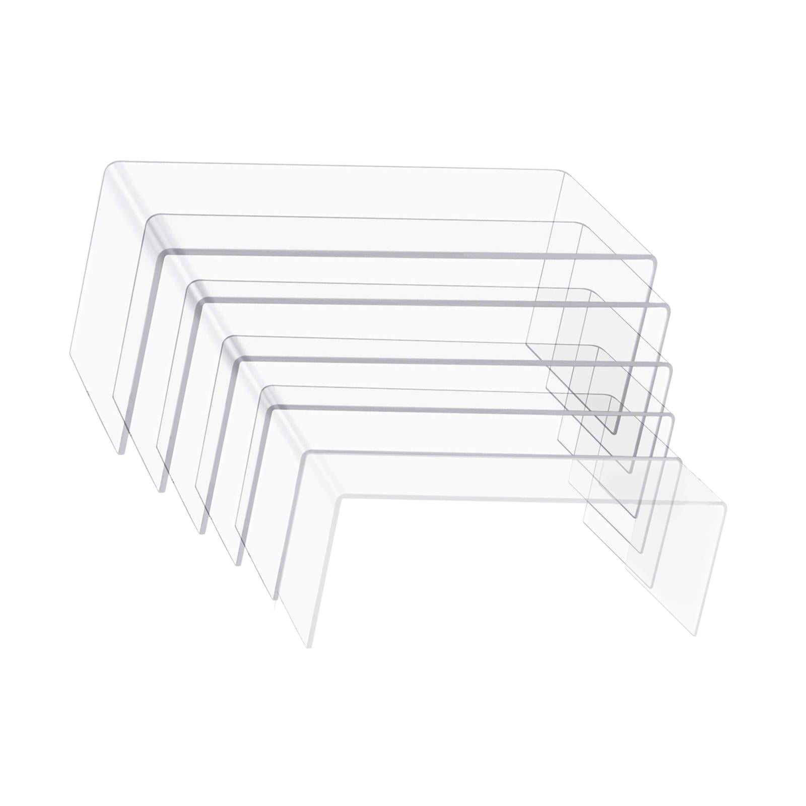 Click here for Luzkey 6 Pieces Acrylic Display Risers Dessert Tab... prices