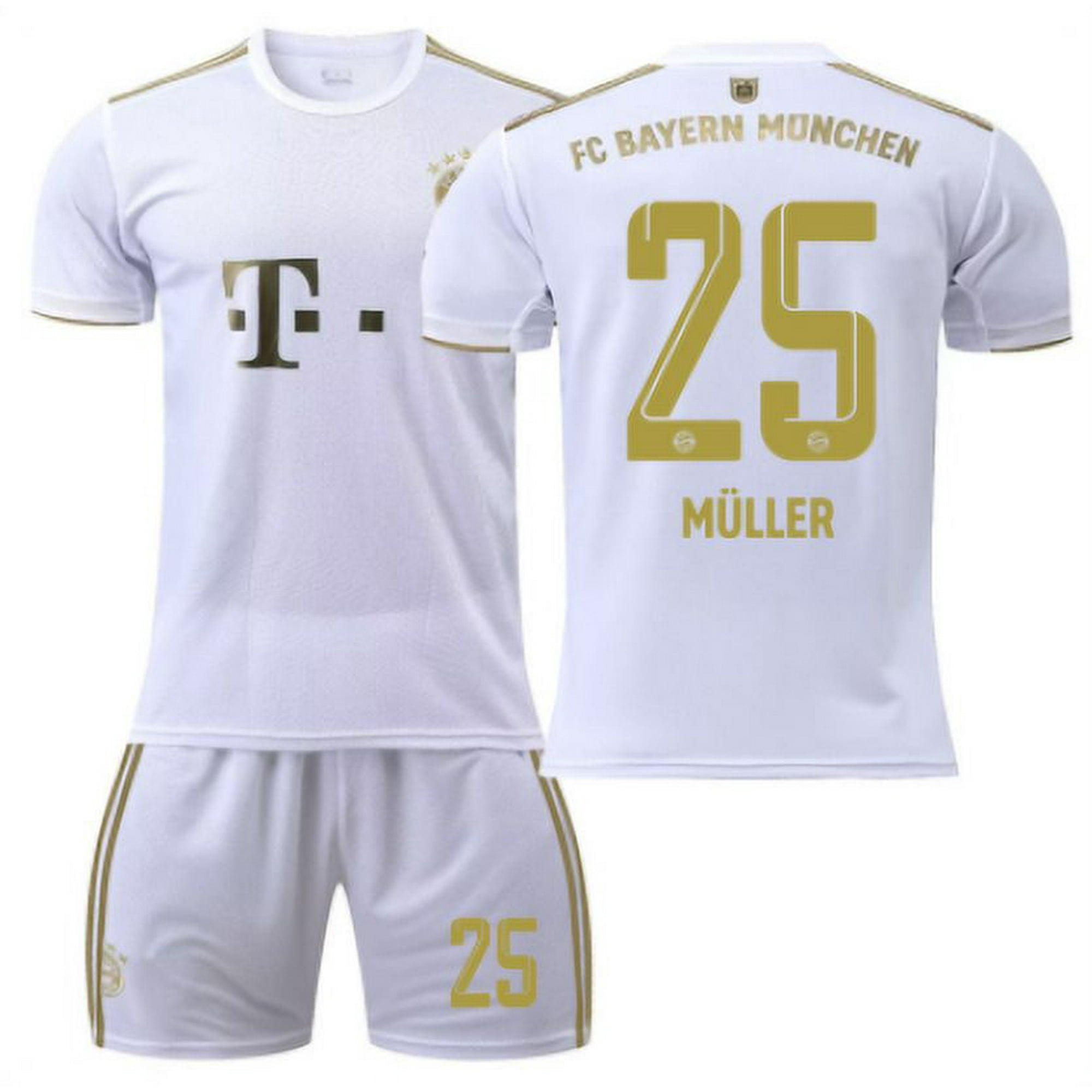 Click here for Diao Boys Girls Bayern Away Muller 25 De Ligt 4 Fo... prices