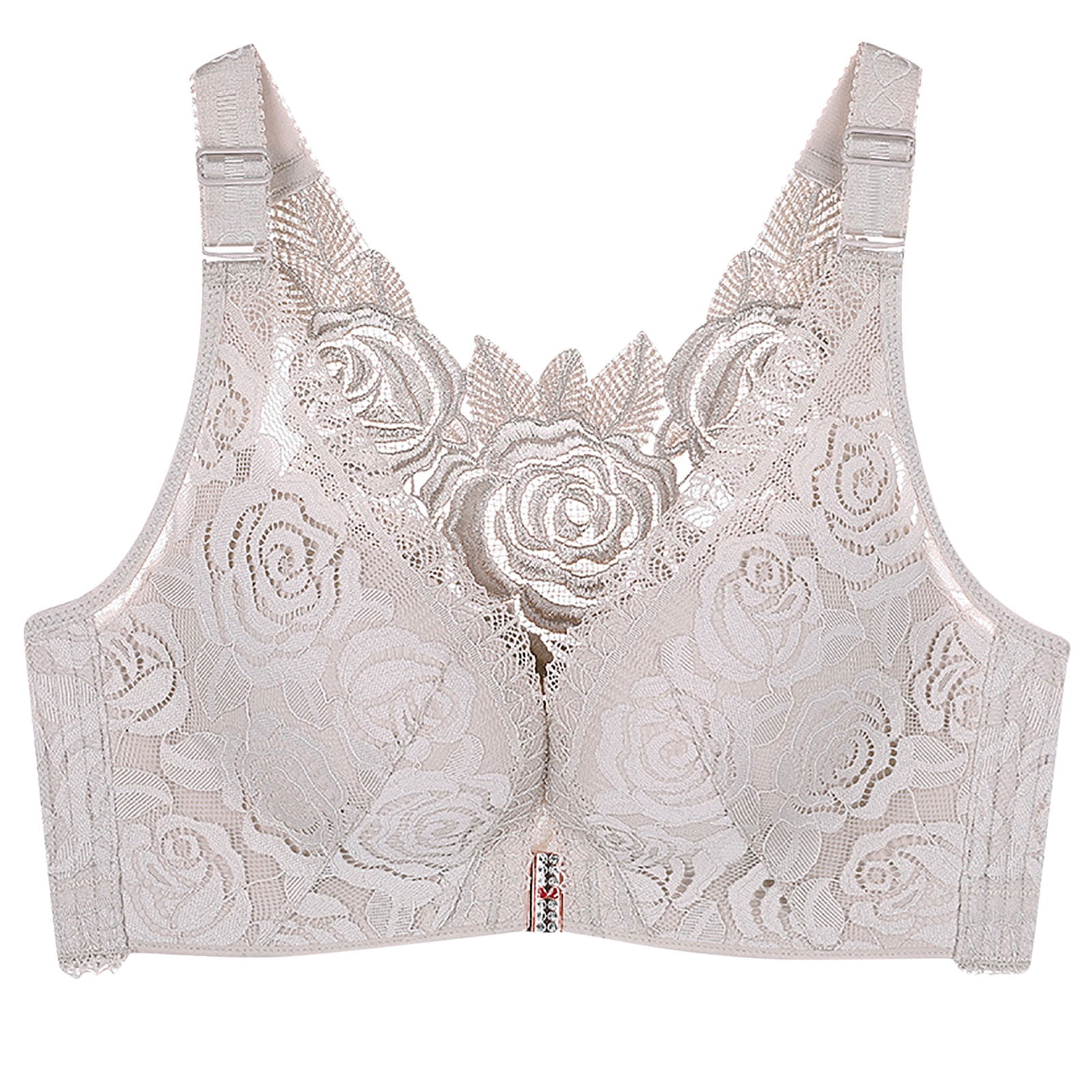 Front Closure Bra for Women Beauty Back Bras Ladies Sexy Lace Demi Bra ...