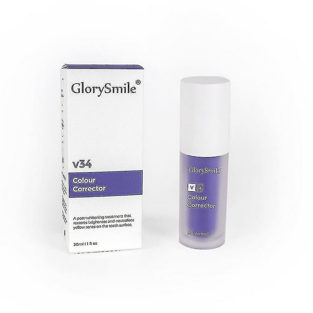 Glorysmile Purple Teeth Color Corrector Whitening Serum Toothpaste ...