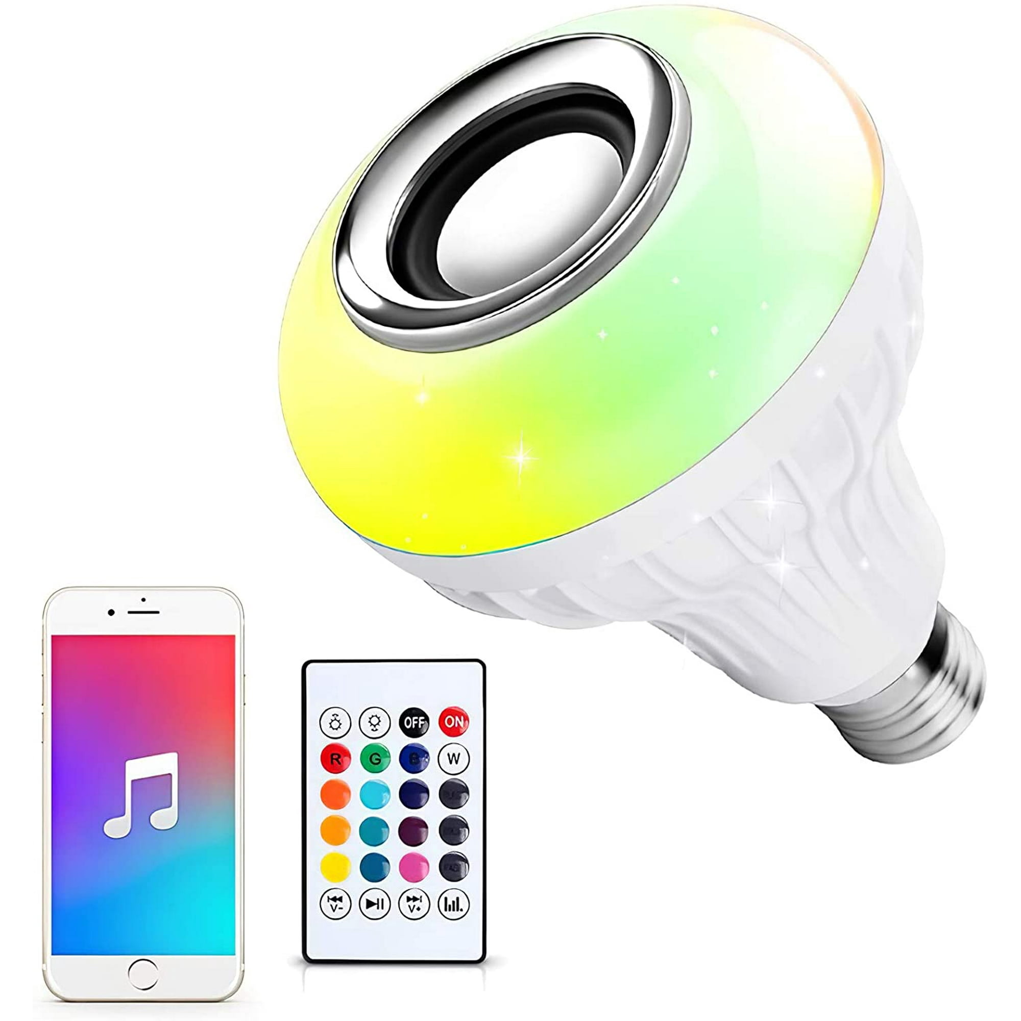Click here for Biinggo Led Wireless Light Bulb With Speaker Rgb S... prices