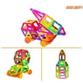 Mini Magnetic Blocks 86 pcs, Magnetic Tiles Building Blocks Set ...