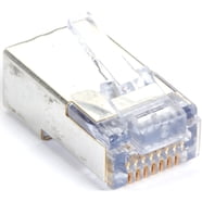 Black Box CAT6 EZ Shielded Plug - 50-Pack - Walmart.com