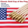 30Pcs Small American Flags 4x6 in/Small US Flag/Mini American Stick ...
