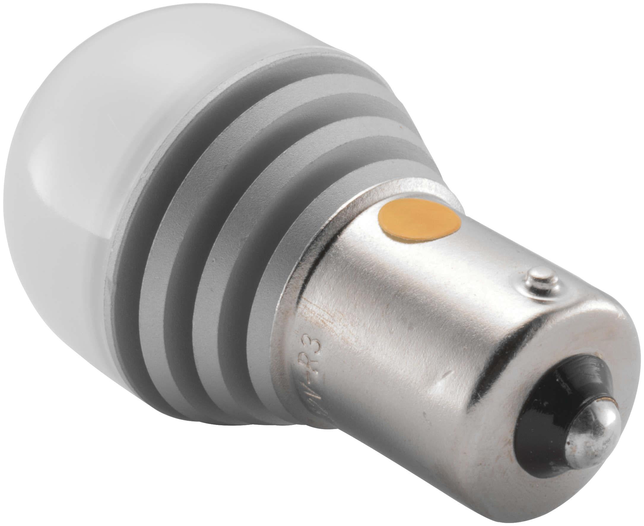 Kuryakyn 2889 1156 Replacement Bulbs - Single Circuit - Amber - Walmart.com