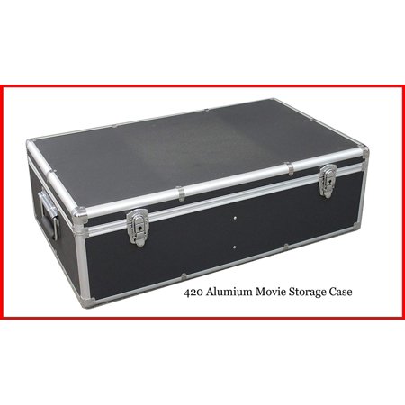 MegaDisc New Aluminum 840 Discs Movie Storage case For DVD Blu-Ray with ...