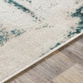 Mark&Day Area Rugs, 2x3 Drouwen Modern Teal Area Rug (2' x 2'11 ...