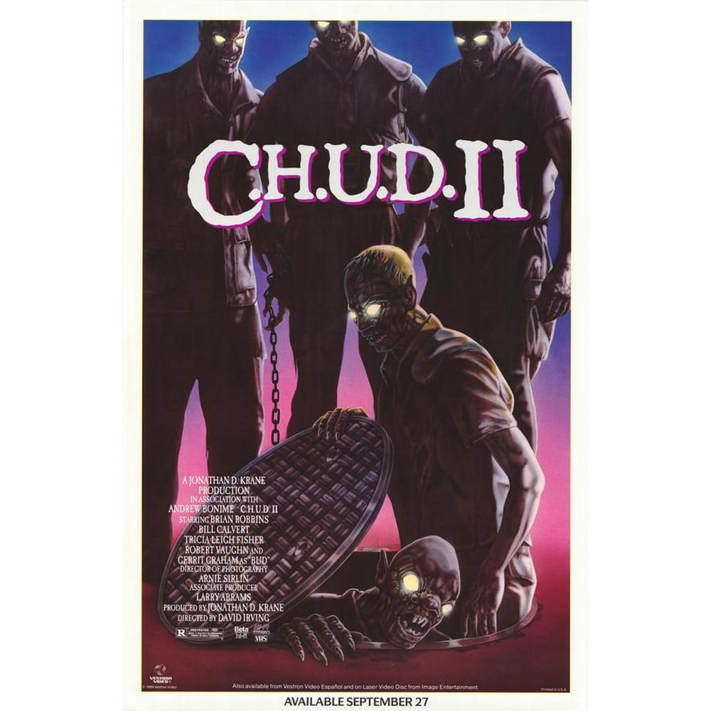 C.H.U.D. II - Bud the Chud POSTER (27x40) (1989) - Walmart.com ...