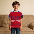 Bainana Boys' American Flag Tee Shirts Short Sleeve Graphic Tops ...