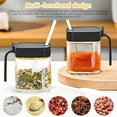 Condiment Jar Spice Container with Lids and Spoons, Kitchen Spice Pot ...