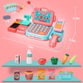 Wisairt Cash Register for Kids, Toy Cash Register with Scanner Voice ...