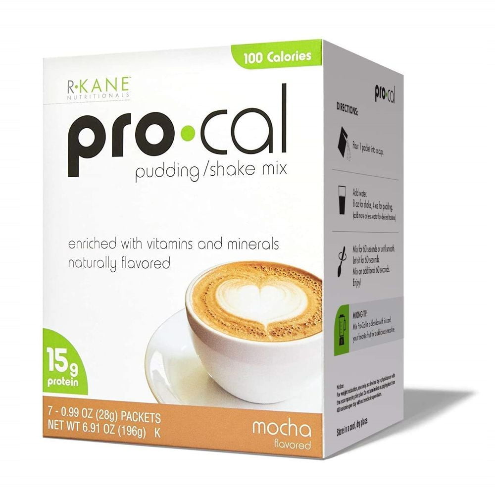 R-Kane Nutritionals Pro-Cal High Protein Shake or Pudding - Mocha Size ...