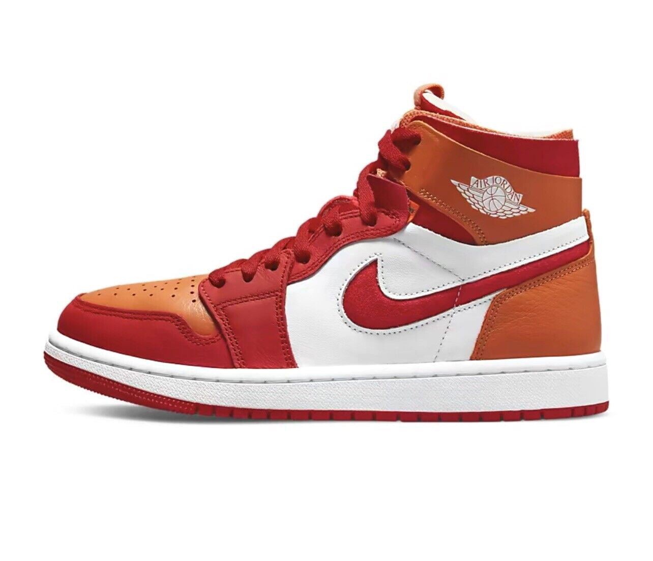 Women's Jordan 1 Zoom Air CMFT Fire Red/Fire Red-Hot Curry (CT0979 603 ...