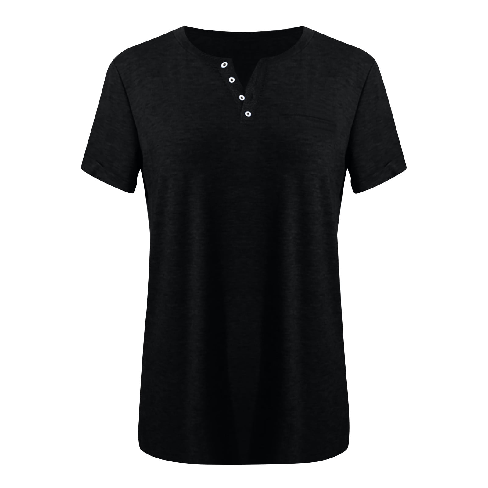 Click here for Topllc Womens Plus Size Tops Henley V Neck T Shirt... prices