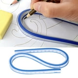 Mgaxyff Clothes Sewing Accessories,Professional Plastic Flexible Curve ...