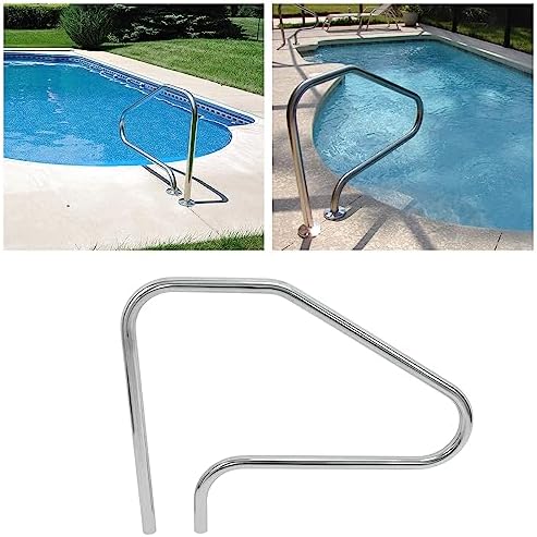 Pool Handrail Stainless Steel Swimming Pool Stair Rail Ladder Step Hand ...