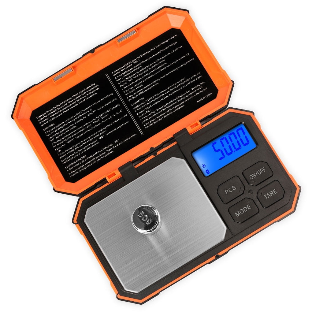 Scienceny Báscula Digital de 500g/0,01g, báscula electrónica LCD para cocina, Mini joyería de ...