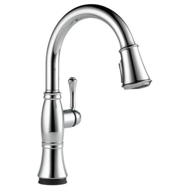 Delta Leland Single Handle Pull-Down Kitchen Faucet with Touch2OÂ and ...