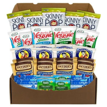 JUMBO JUMBLE Snack Box, 40 Count Protein Snacks Variety Pack, Healthy ...