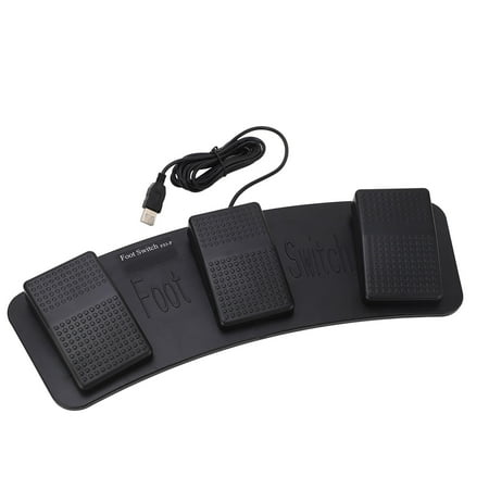 Foot Pedal Switch,Foot Switch with USB Position Foot Switch USB Foot ...
