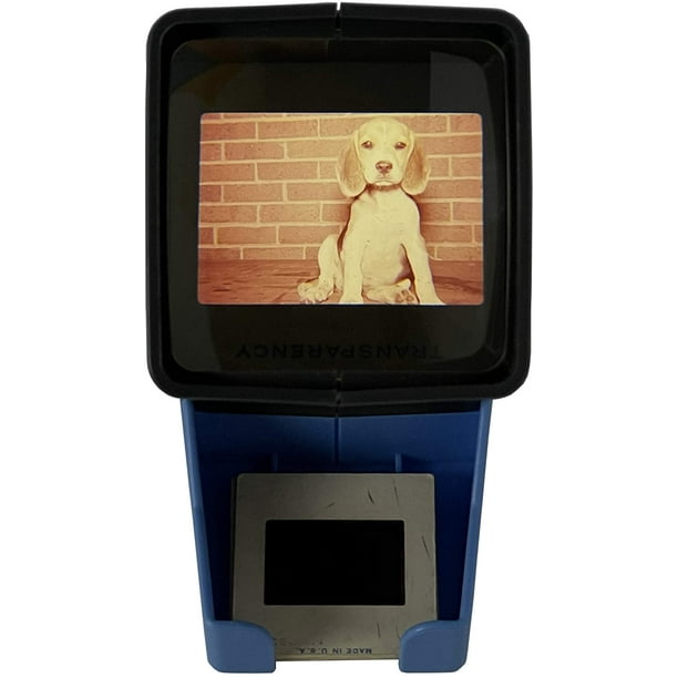 MINOLTA 35mm Desk Top Portable LED Slide and Negative Viewer Luminated ...