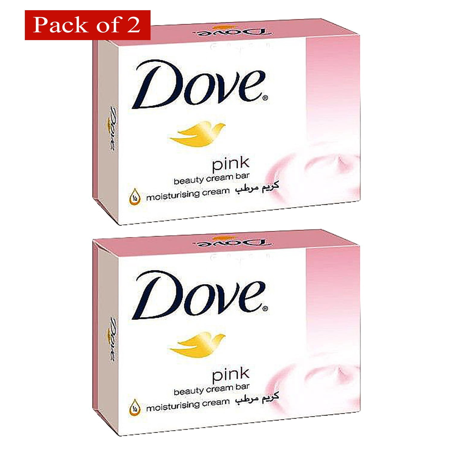 Jabón en barra Dove Pink 90 g (paquete de 2) | Walmart en línea