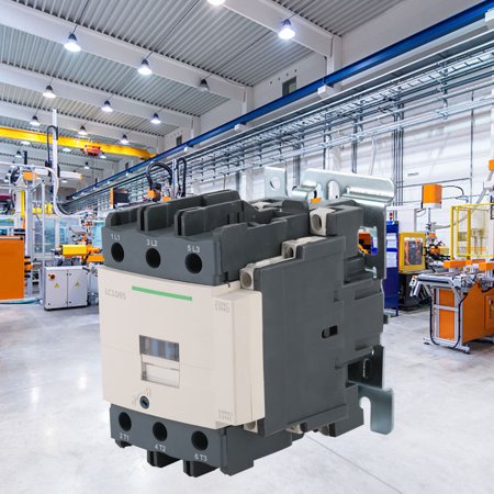 AC Contactor, LC1-D AC Contactor, Class III Installation Segmented ...