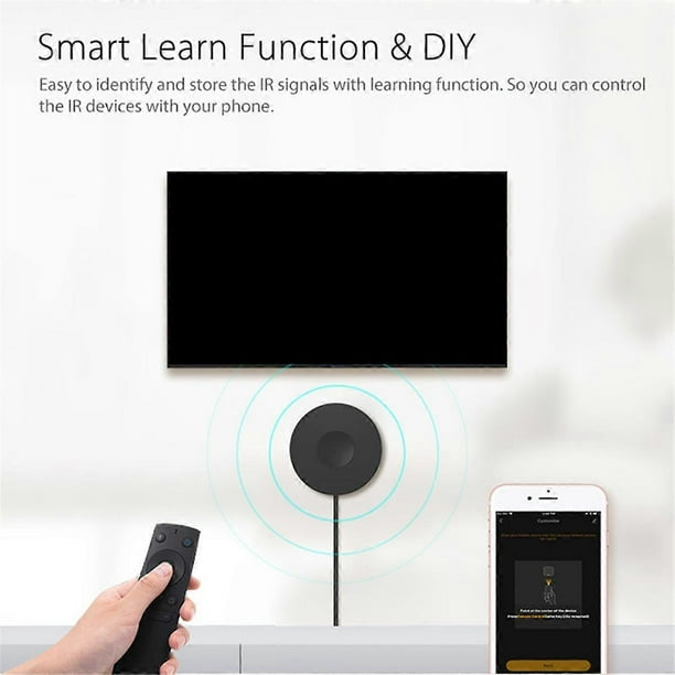 Tuya Smart RF IR Remote Control WiFi Smart Home Infrared Controller for Air Conditioner TV ...