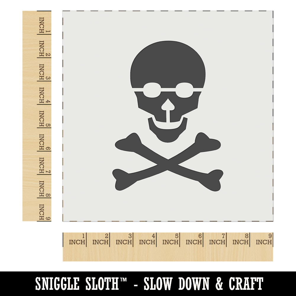 Skull And Crossbones Stencils