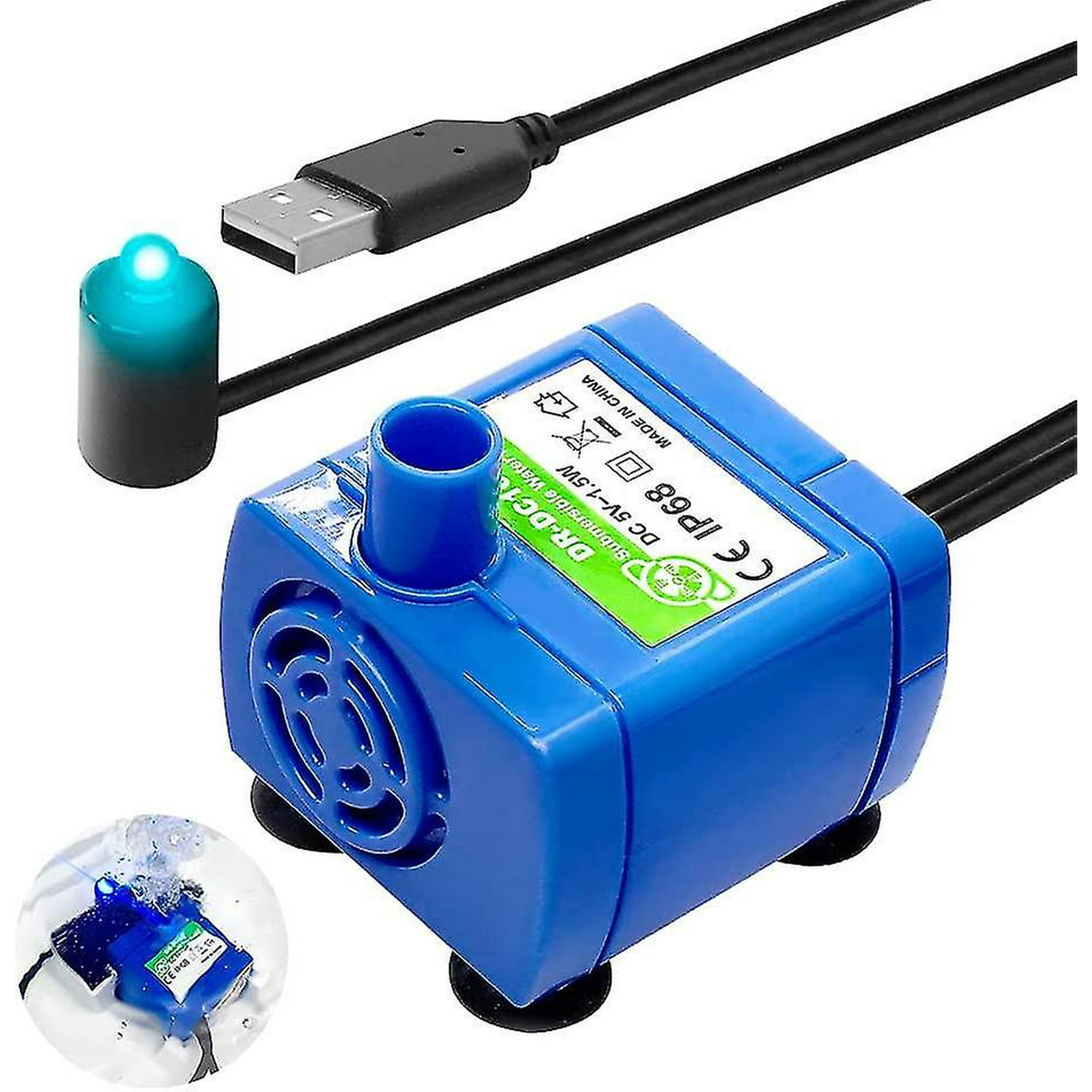 Click here for Zootealy Pet Submersible Water Pump pet Drinking F... prices