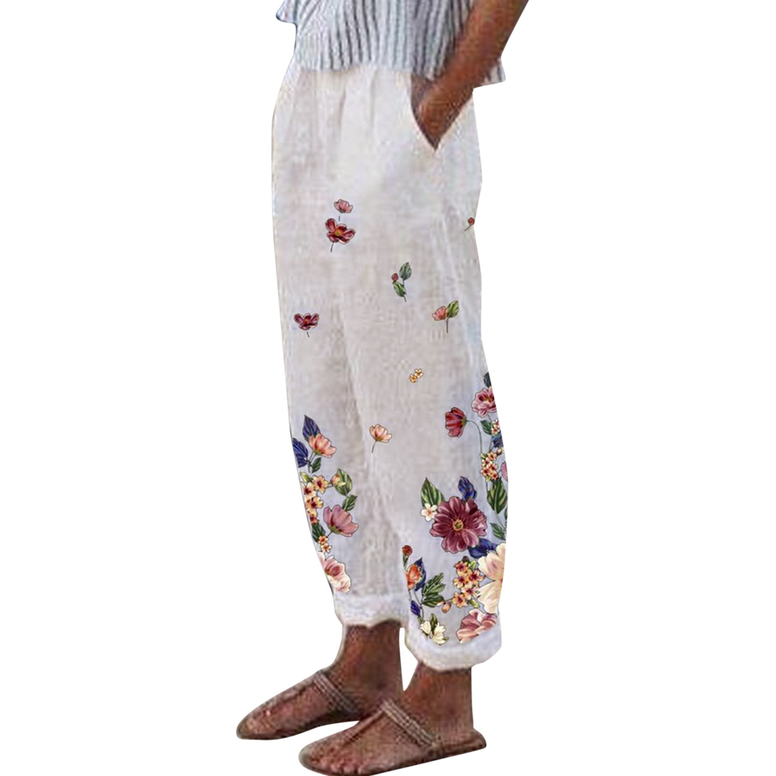 GWAABD Vintage America Jeans Women With Pockets Pants Cotton Straight ...