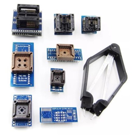 Mini TL866II Pro USB BIOS Universal Programmer Kit with 9pcs Adapter ...