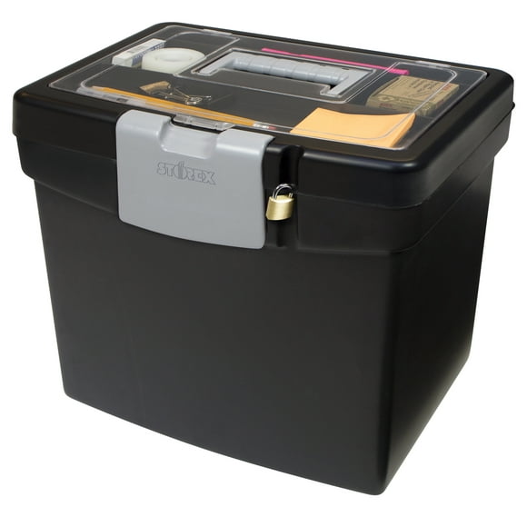 Plastic Storage File Boxes