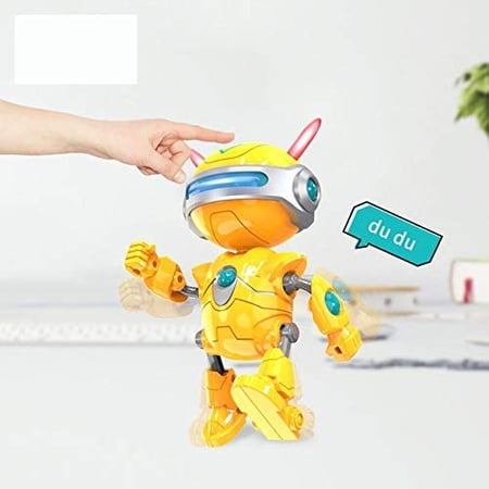 uertd RC Robots Toys Mini Talking Smart Robot for Kids Educational Toy ...