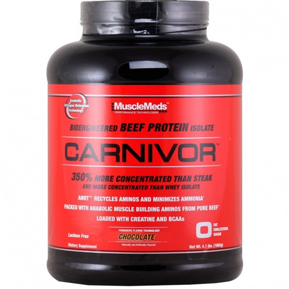 Proteina Carnivor Sabor Chocolate 4 LBS Musclemeds impk-2056 | Walmart ...