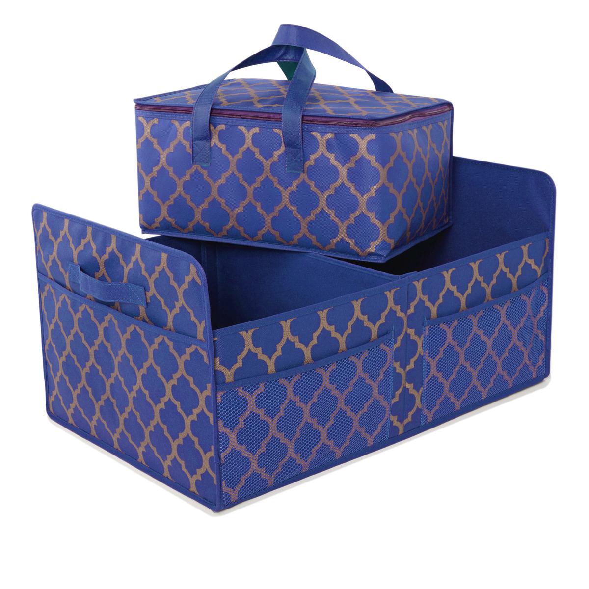 JOY Ultimate Closet Trunk Organizer with Insulated Tote - Brass ...