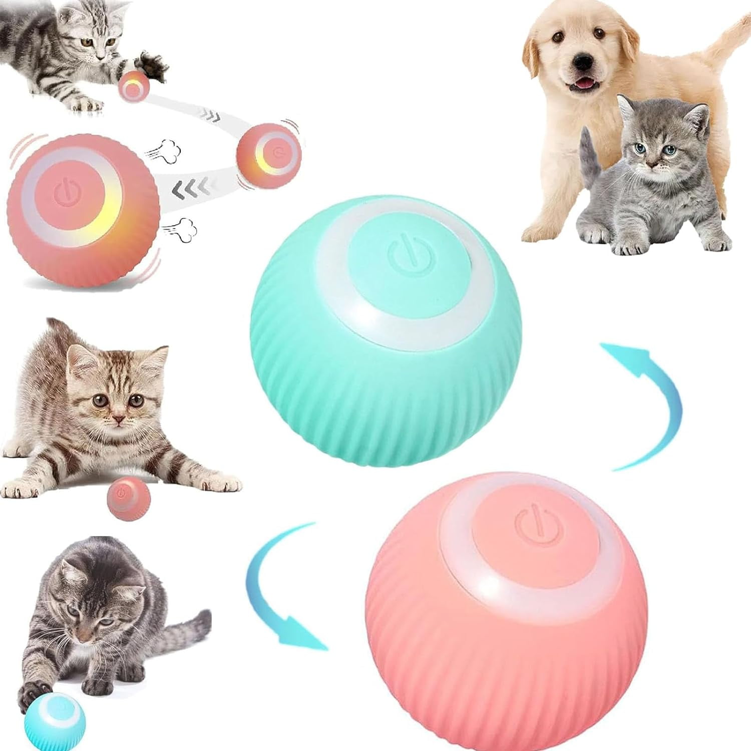 Click here for Laicaiw Wloom Power Ball 2.0 Cat Toy  Aiveys Cat B... prices