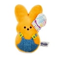 Peeps 6.5-inch Marshmallow Scented Stuffy Bunny, Easter Toy in Orange ...