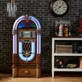 Arkrocket Taurus II Jukebox, Vinyl Record & Bluetooth CD Player, Retro ...