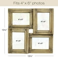 Excello Global Products Collage Picture Frames from Rustic Distressed ...