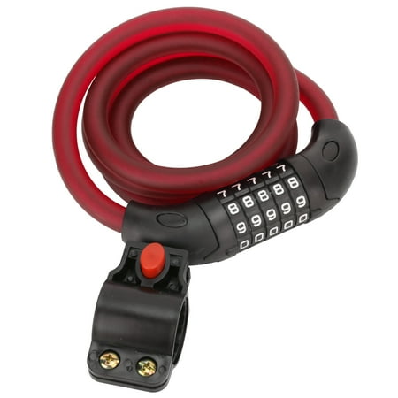 Bike Lock Bicycle Coded Lock High Hardness For Outdoor Coffee Shop Gym ...