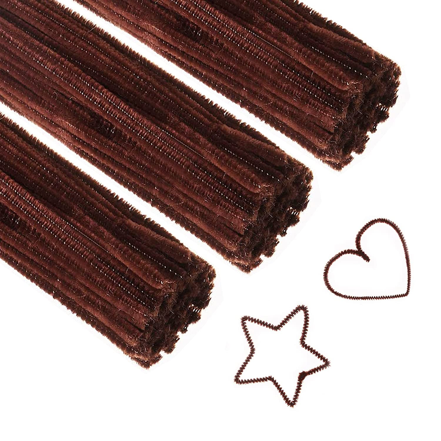 Pipe Cleaners Craft 300 PCS Chenille Stems 6MM x 12 INCH Twistable ...